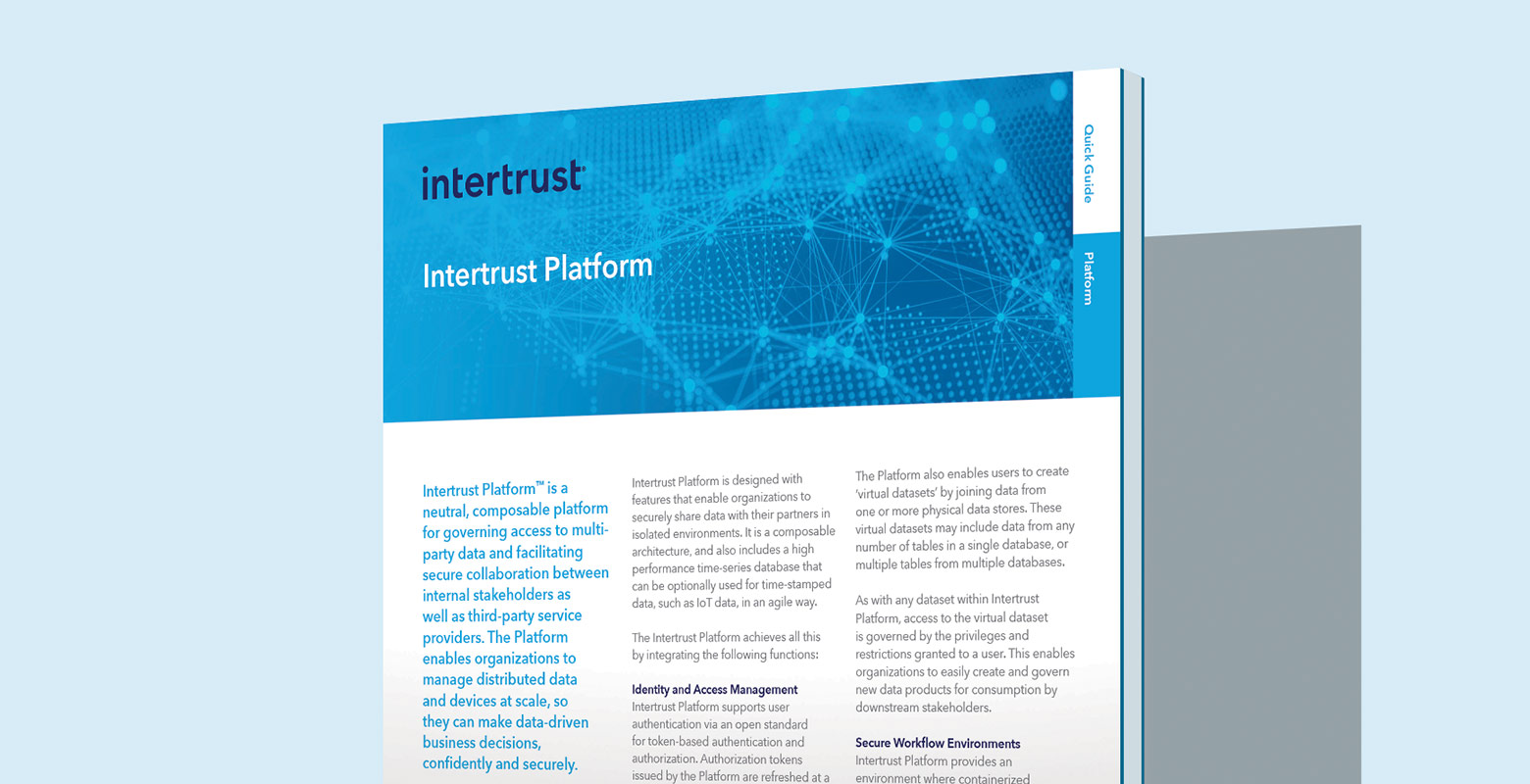 Intertrust Platform Quick Guide – Intertrust Technologies