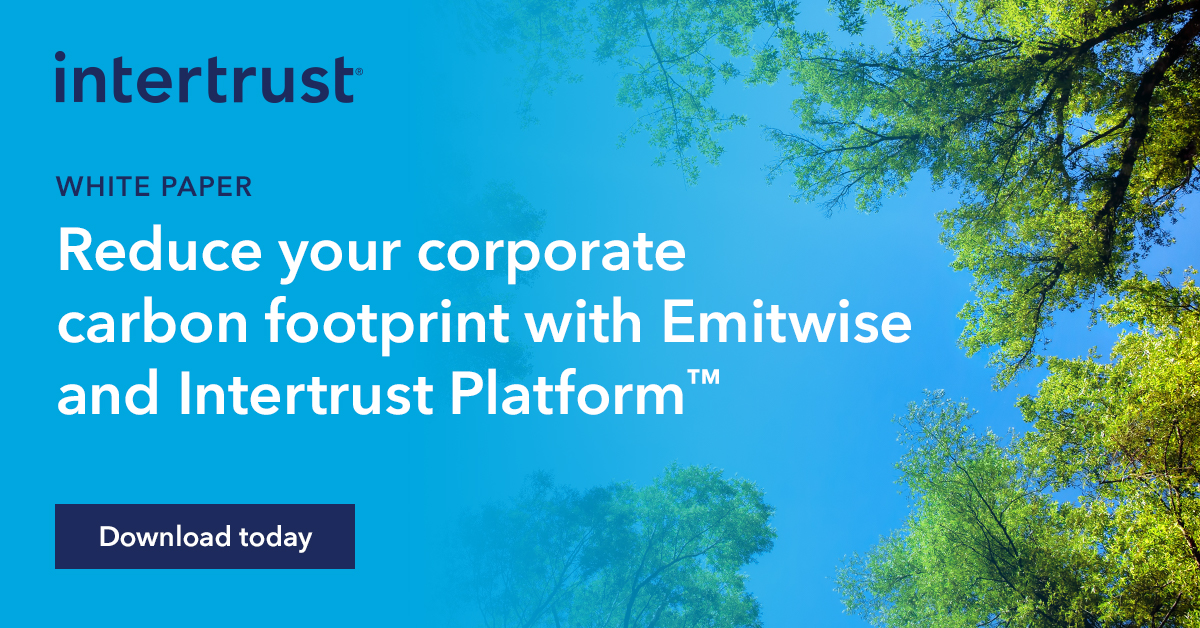 Reduce your corporate carbon footprint with Emitwise and Intertrust ...