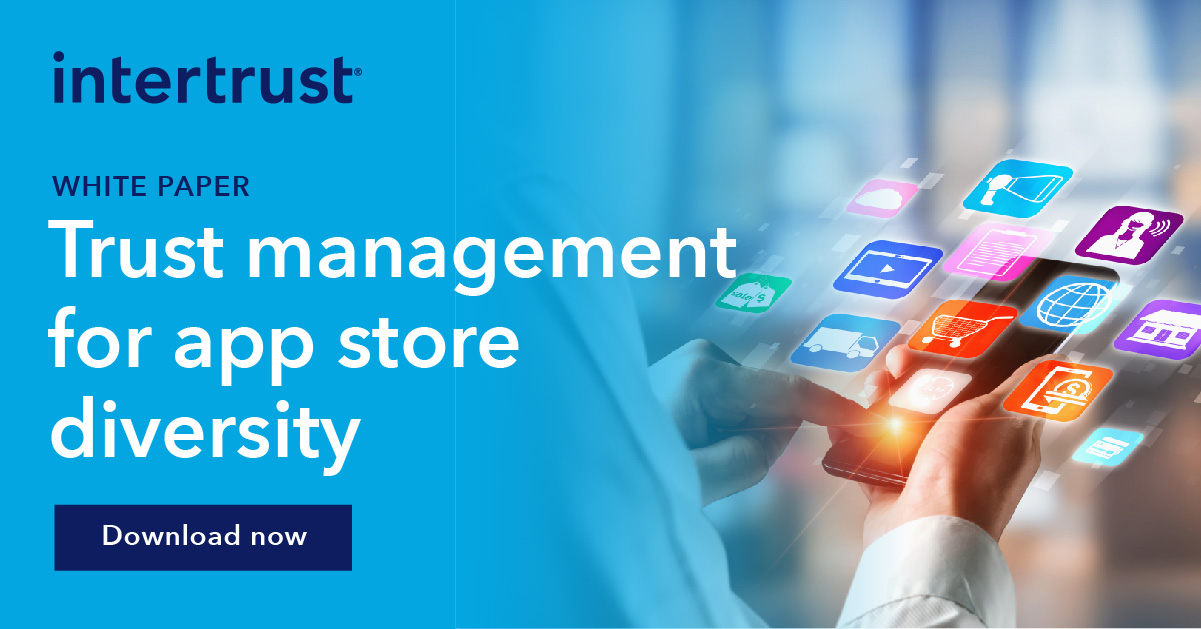 Distributed trust management for app store diversity